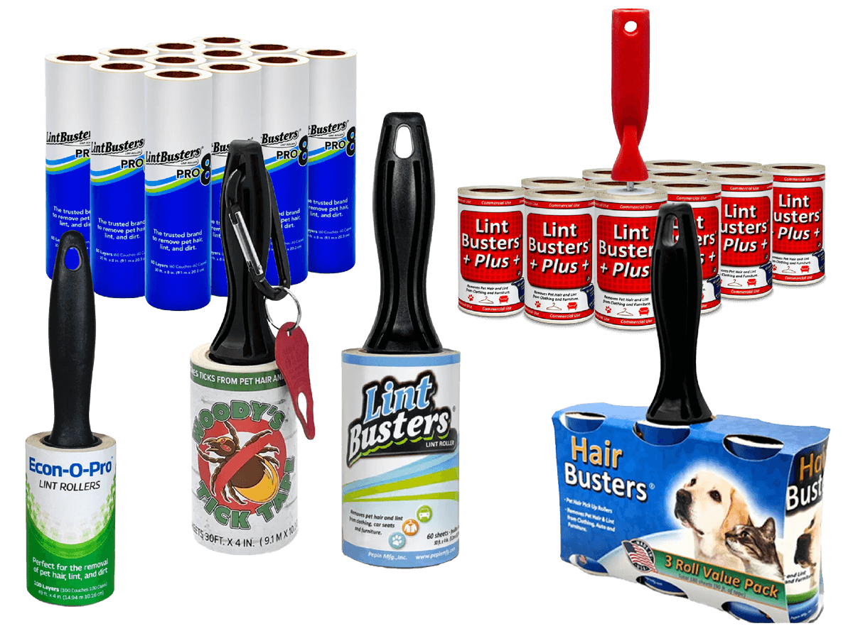 Lint Busters USA | Wholesale Lint Rollers Made in Minnesota